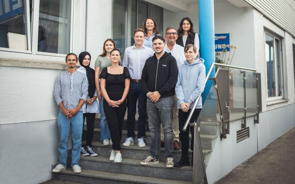 Herzlich willkommen im allgaier-Team! – allgaier GmbH